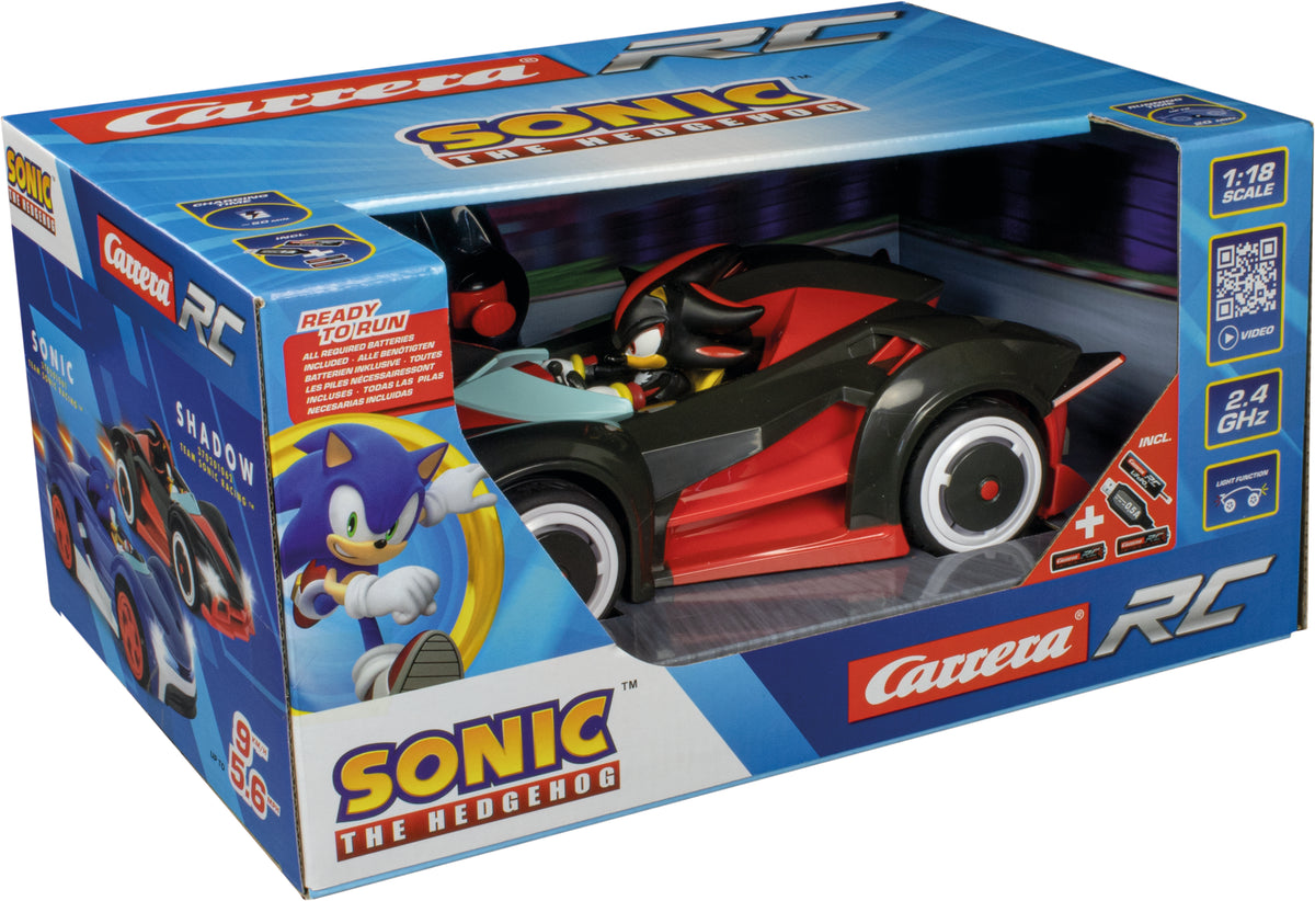 Carrera Rc Team Sonic Racing Shadow – Amarello toys