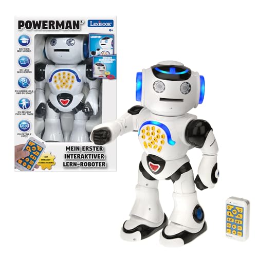 Powerman Jr. Stem Robot W/Quiz Music N Games (Arabic) – Amarello toys