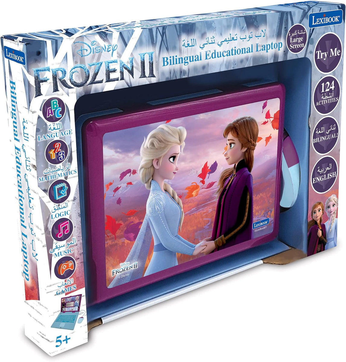 Frozen Bilingual Educational Laptop Arabic/English – Amarello toys