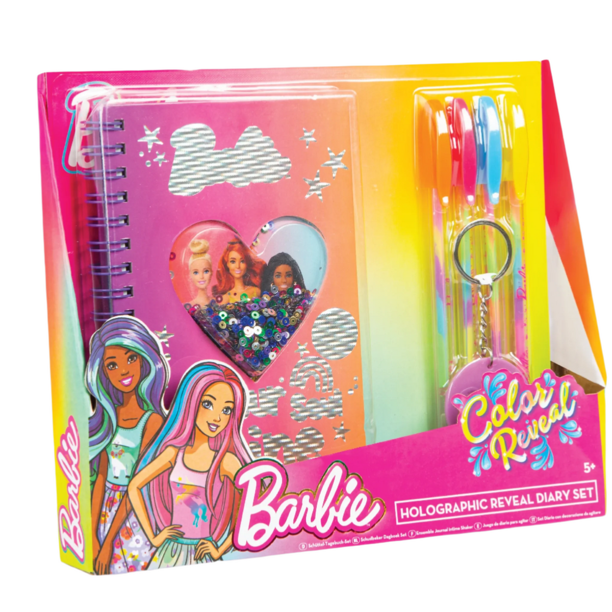 Barbie Shaker Diary Set – Amarello toys
