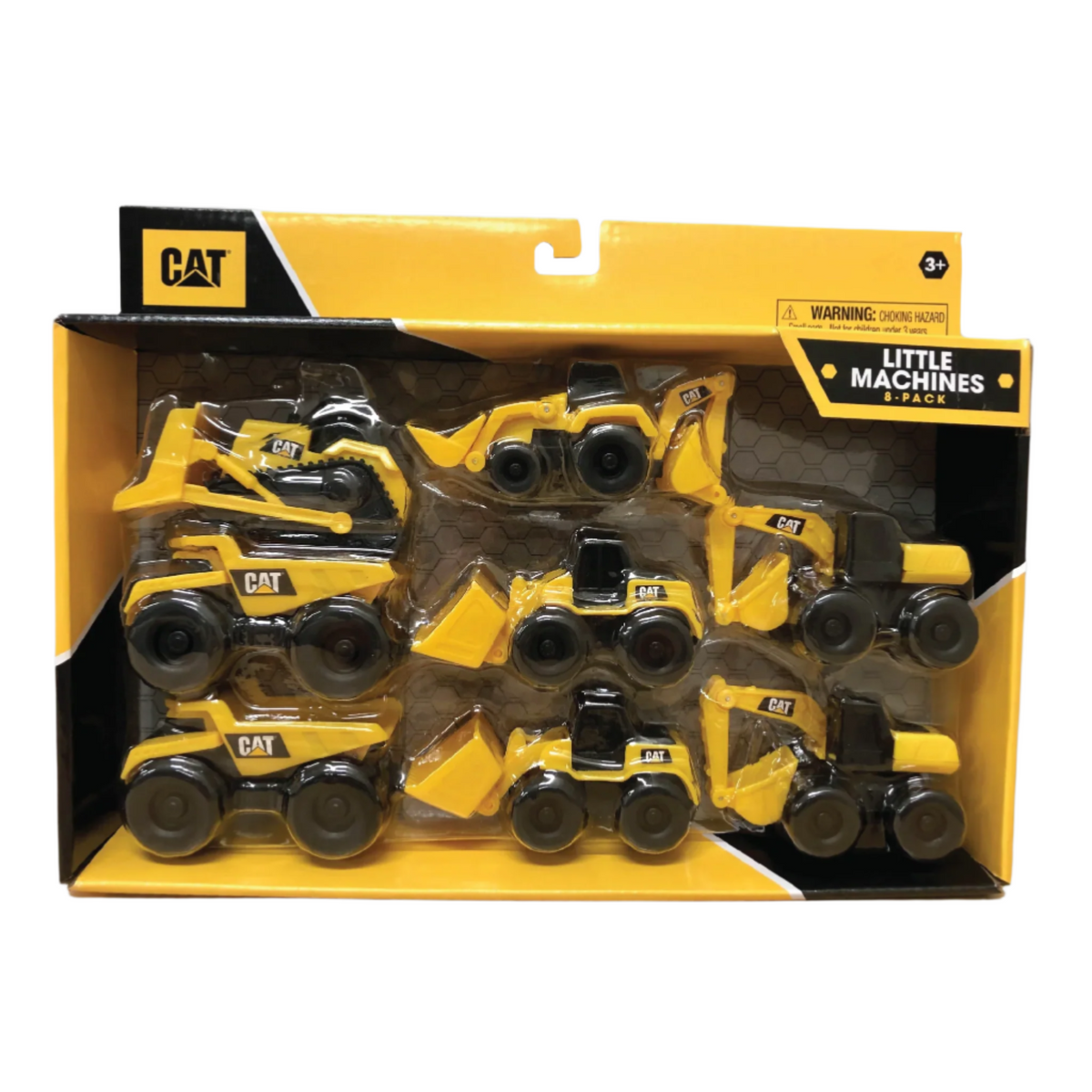 CAT Mini Machines 3 Mega Pack (8-Pack) – Amarello toys
