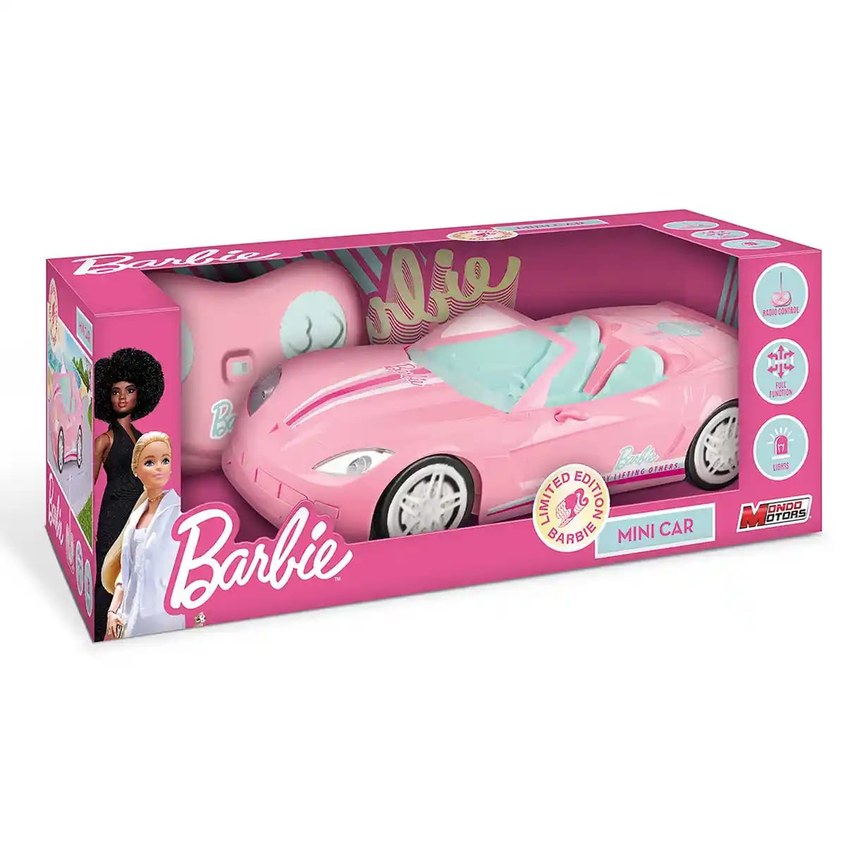 BARBIE RC ROADSTER VALUE 1/24 B/O – Amarello toys